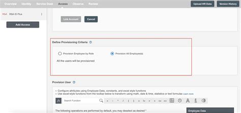 Integrate RSA ID Plus With Hire2Retire For Access Automation