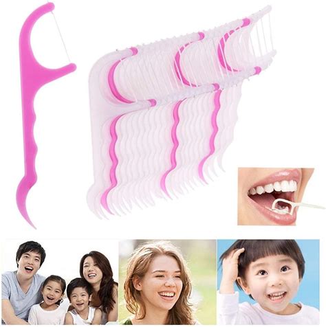 5 Pkt Oral Care Dental Floss Toothpick Floss Tooth Pick 120 Pc Health And Household