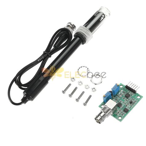 Elecbee Ph Value Data Detection And Acquisition Sensor Module Acidity And Alkalinity Sensor
