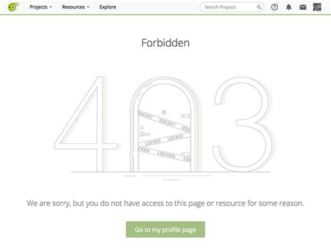 403 Forbidden Page Web Design Page Layout Design Page Design