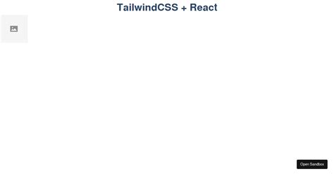 Tailwindcss Cra Codesandbox