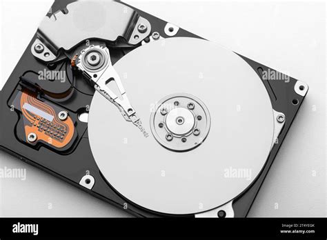 Open Hard Disk Drive Stock Photo Alamy