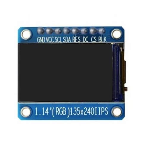 1 14 Inch IPS TFT Display 135 240 Pixels SPI ST7789V 3 3V ZJY 114 IPS LCD 8P ST7789V