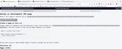 Javascript Learn Redirect No Longer Works Contributors The Freecodecamp Forum