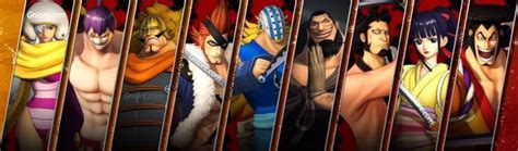 《one Piece 海賊無雙4》角色名單 Gnlore