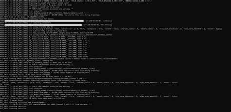Testloss0000 While Training Cellpose Gui Image Analysis Imagesc