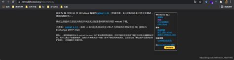 Netcat 的使用教程 Csdn博客