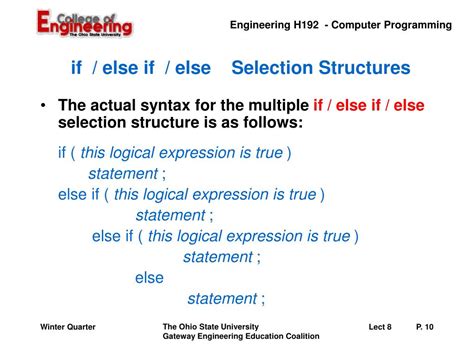 Ppt Control Statements Powerpoint Presentation Free Download Id972383