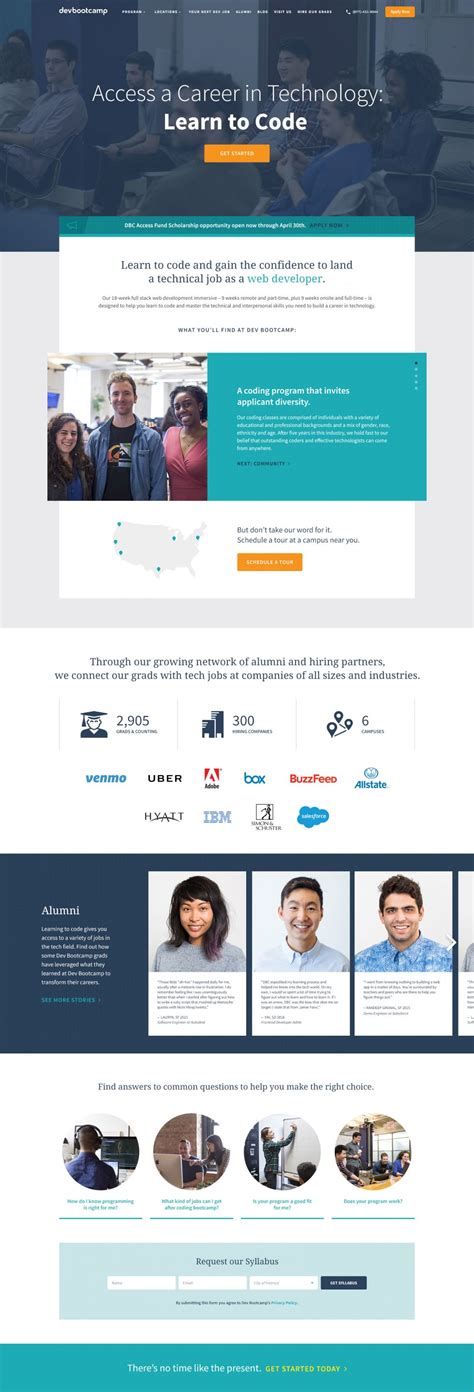 Dev Bootcamp Website Design Collision Labs