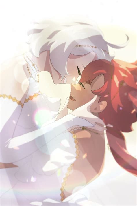 Suletta Mercury And Miorine Rembran Gundam And More Drawn By Chamo Cms Danbooru