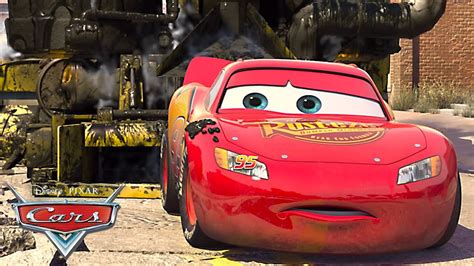 Rayo Mcqueen Pavimenta El Camino Pixar Cars Youtube