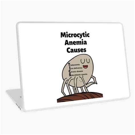Microcytic Anemia Causes Mnemonic Tics Poster For Sale By Caregiverology Redbubble