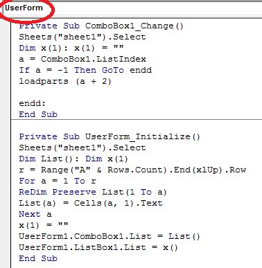 5 Easy Steps To Create A Dependent Combobox In Excel And VBA Code