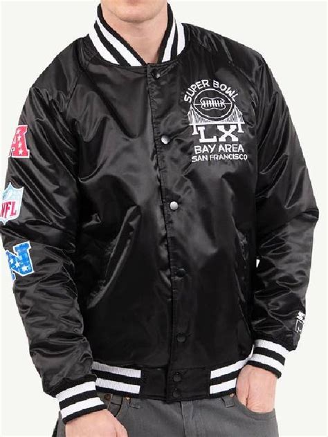 Good Morning America Michael Strahan Black Varsity Jacket