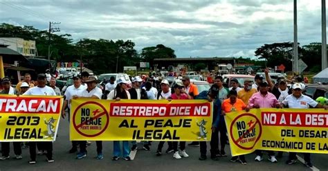 Luego De 30 Días De Protestas Suspenden Construcción De Polémico Peaje En Puente Amarillo Meta