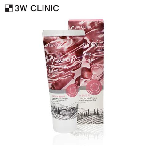 3W Clinic Hyaluronic Cleansing Foam, 100мл - Корейская косметика оптом