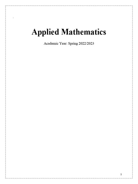 applied mathematics revision pdf laplace transform matrix