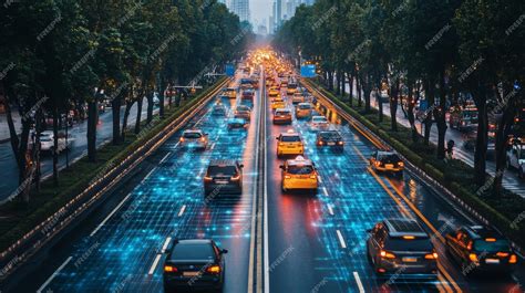 Smart Cities With Aienhanced Traffic Management Systems An Urban Environment Where Ai Controls