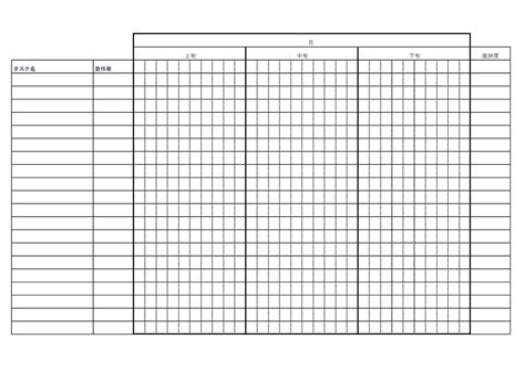 プロジェクト（計画書・予定表・管理シート）進捗＆進め方と業務の工程・excel・word・pdfの無料テンプレートをダウンロード