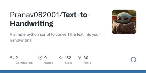 Github Pranav082001text To Handwriting A Simple Python Script To