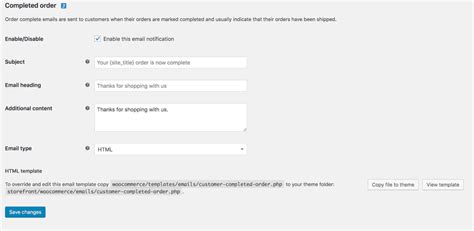 Changing Customizing WooCommerce Email Default Templates WPFactory Plugins