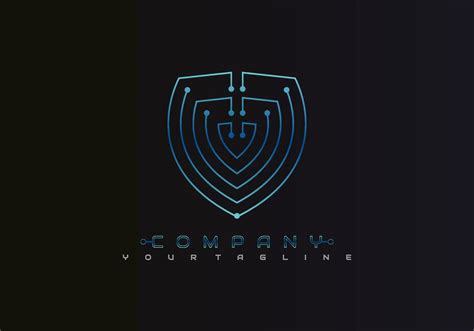 Premium Vector Logo Shield Concept For Cyber Security 36770221 Vector Art At Vecteezy