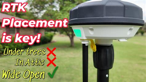 Positioning Problems With Yuka Perfect Rtk Placement Is Key Youtube