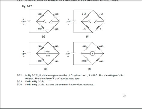 Solved Fig 3 27 A B C D 3 22 In Fig 3 27b Find