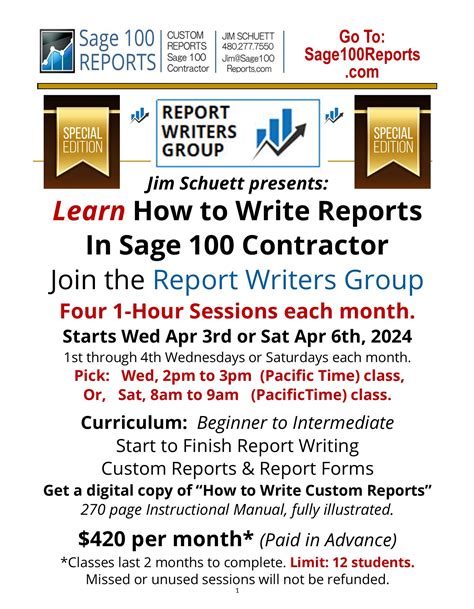 Learn How To Write Custom Reports Learn How To Write Custom Reports