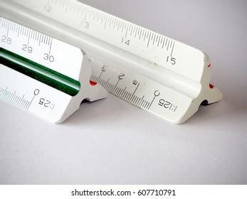 Scale Ruler Architecture Triangle Stock Photo 607710791 Shutterstock