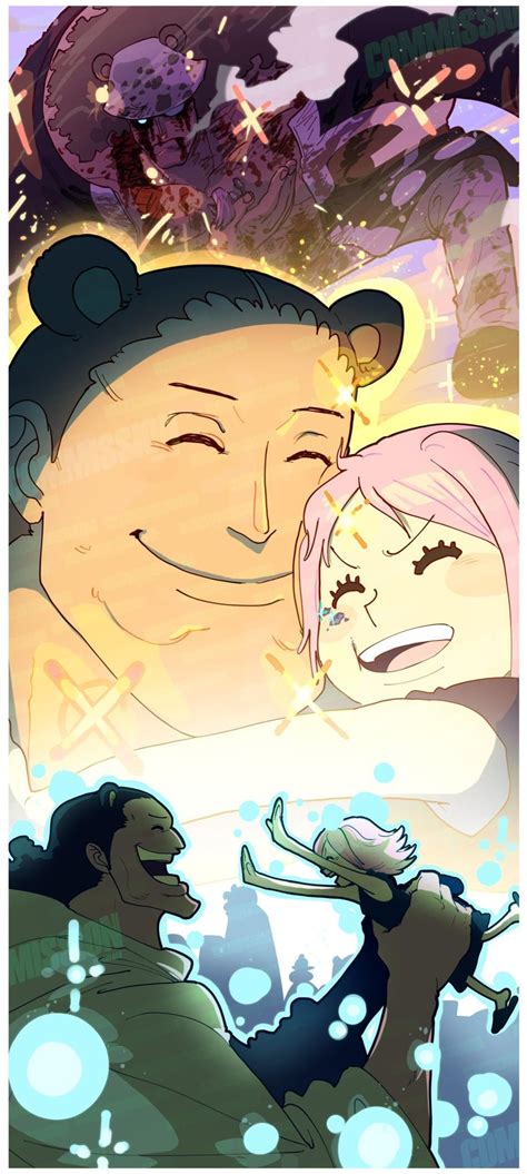 Jewelry Bonney And Bartholomew Kuma One Piece Drawn By Taku Aywakutakuay Danbooru