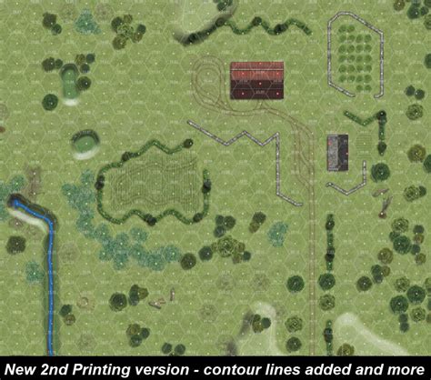 Combat Volume 1 2nd Printing Maps Only Compass Games