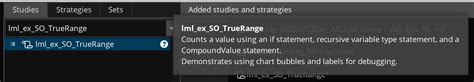 Debugging How Do You Step Through Thinkscript In Thinkorswim Platform