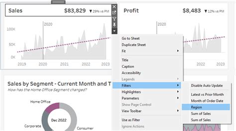 Tableau Quick Tip Apply Filter To All Views On Dashboard