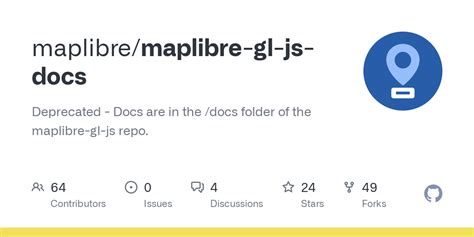 Github Maplibremaplibre Gl Js Docs Deprecated Docs Are In The