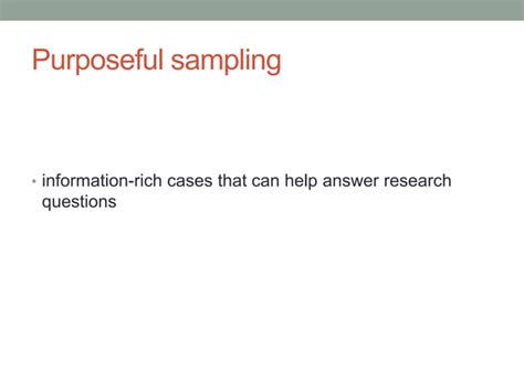 Sampling In Qualitative Research Pptx