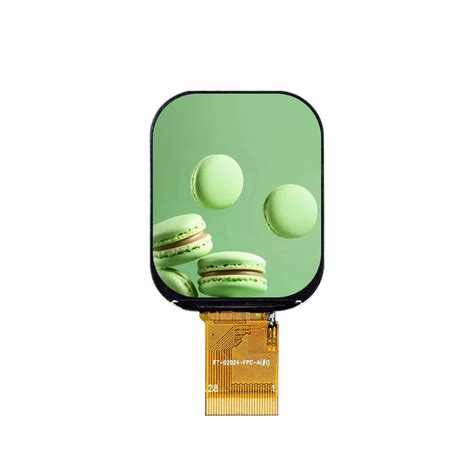 China 2 0 Inch Tft Lcd 240 296 Ips Tft High Brightness 600 Cd M² Round Corners Manufacturer
