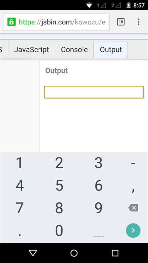 Javascript Html Input Type Show First Number And Optional Alphabetic
