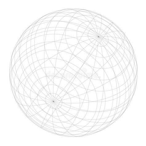 Abstract Geometric Sphere Grid Graphic Design Stock Vector Illustration Of Network Connection Abstract Geometric Sphere Grid Graphic Design Stock Vector Illustration Of Network Connection