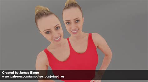 Two Headed Girl In Swim Suit By James Bingo On Deviantart