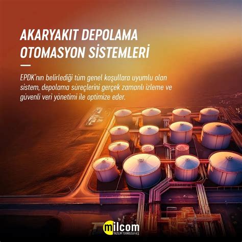 Milcom Bilisim Reklam Yazilim Software Akaryakit Prime Otomasyon Smartsarj Milcom