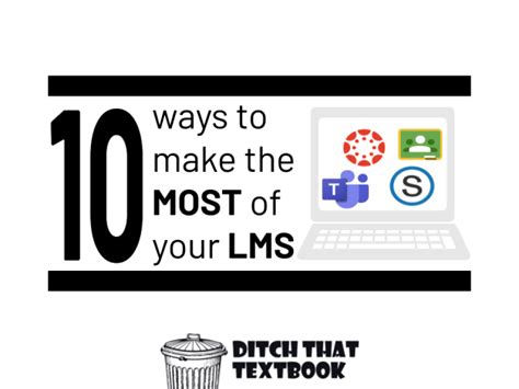 Ways To Make The Most Of Your LMS Ditch That Textbook