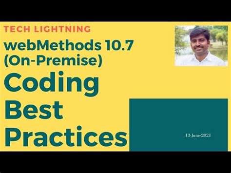 SoftwareAG WebMethods Coding Best Practices WebMethods Designer YouTube