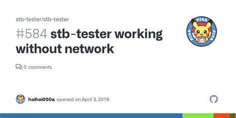 Stb Tester Working Without Network Issue 584 Stb Tester Stb Tester GitHub