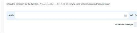 Solved Show The Condition For The Function F X1 X2 3x1
