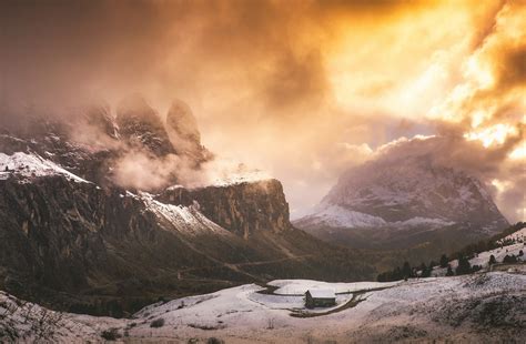 843585 Italy Mountains Winter Alps Snow Spruce Rare Gallery Hd