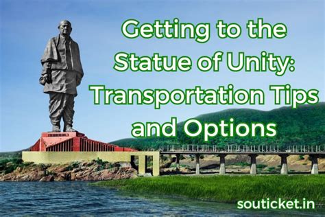 Getting To The Statue Of Unity Transportation Tips And Options SOU Cabs And Tickets