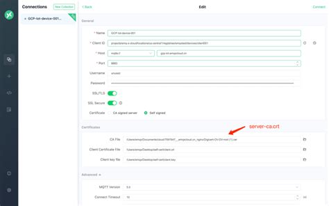 Migrate Your Business From Gcp Iot Core 02 Enable Tlsssl Over Mqtt