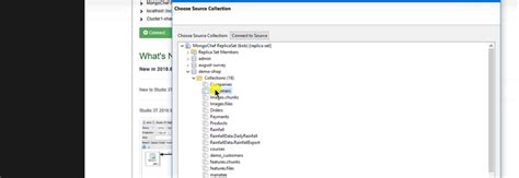 Robo3t Moving Mongodb Reports From One Collection To Another Using