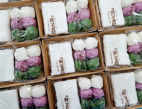 보령떡집 대천떡집 ㆍ보령종가떡집ㆍ 종가떡집 📍2구 백일답례 꿀설기꿀떡 백일상차림세트와 같이 준비해드린 백일기념답례🌸 소희